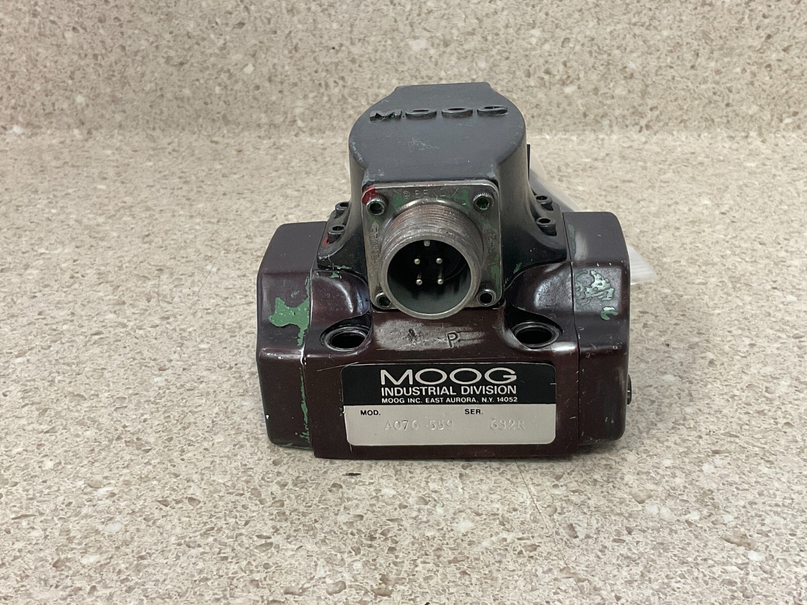 MOOG A076-559 Hydraulic Servo Valve Surplus 76 Series for sale online ...