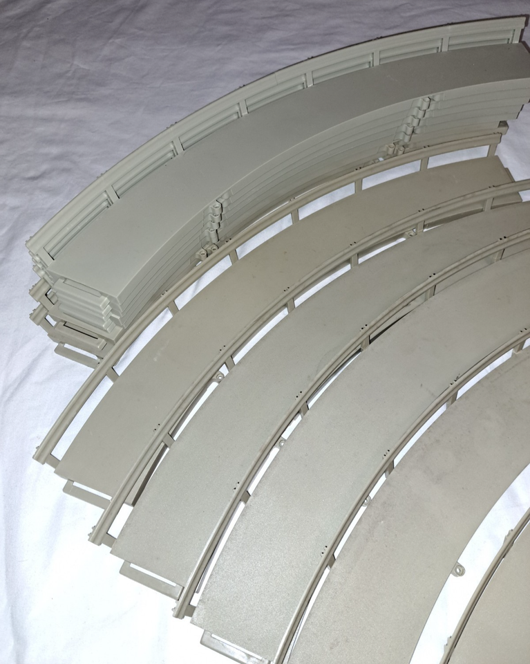 MONOGRAM 1:32 Slot Car 14” Apron Track Sections, L. R. Trans. Aprons ...