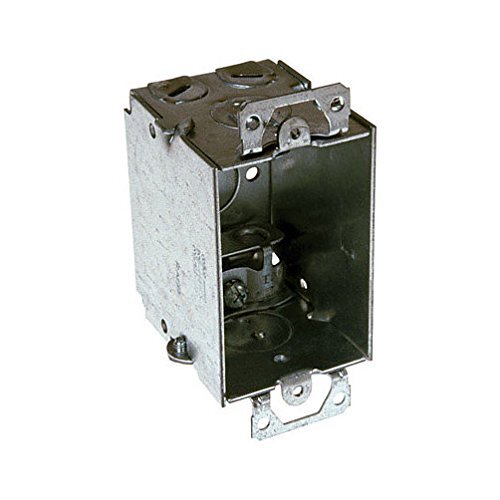 2-Raco Switch Box W/Armored Cable Clamp 2 Side Knockouts 1/2 " Steel ...