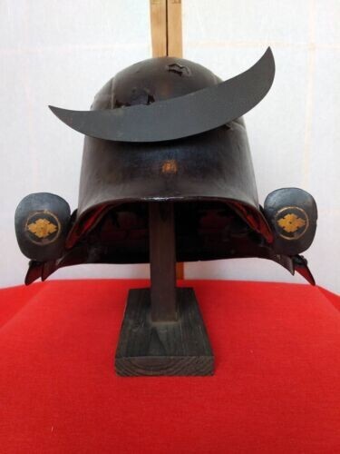 iron menpo yoroi Kabuto mask Armor koshirae Samurai Helmet Kabuto Japan ...