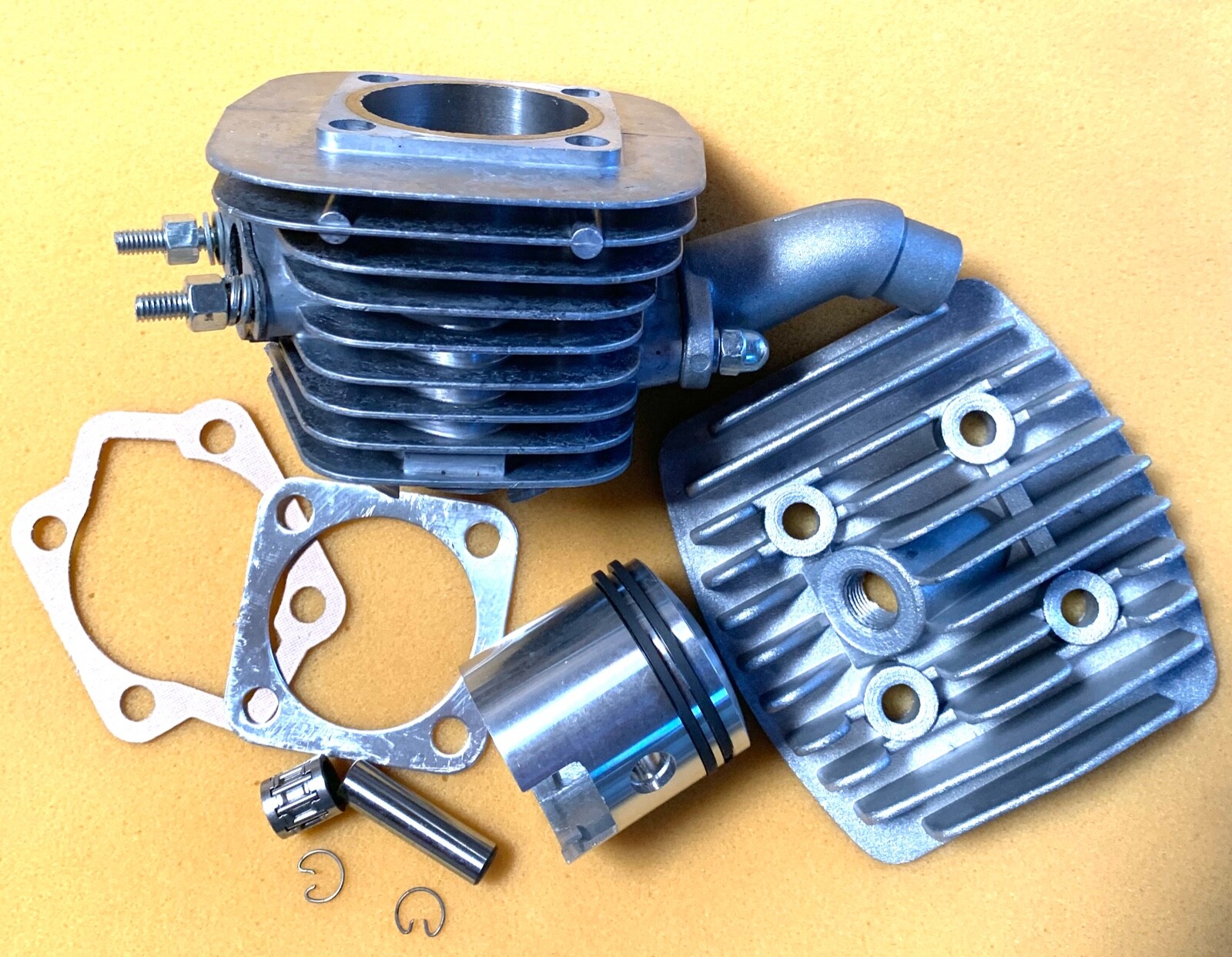 G5 steel sleeve 80cc Top End High Hole piston 2-stroke Gas Motor Bike ...