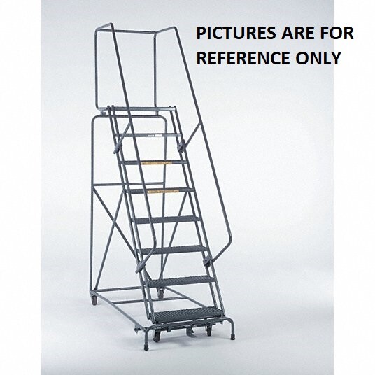 10 Step Cotterman Ladder Cotterman Workmaster Heavy Duty Rolling