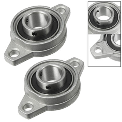 2PCS 17mm KFL003 Pillow Block Bearing FL003 Flange block bearing US ...