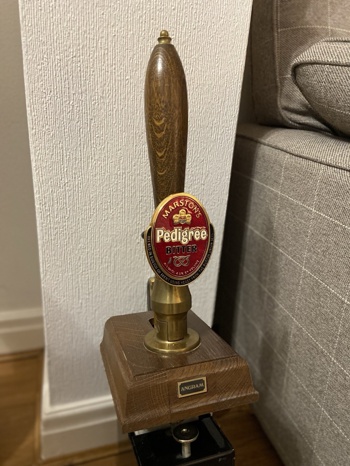 Vintage Angram CQ Traditional Hand Pull Beer Pump Man Cave Pub Bar hand ...