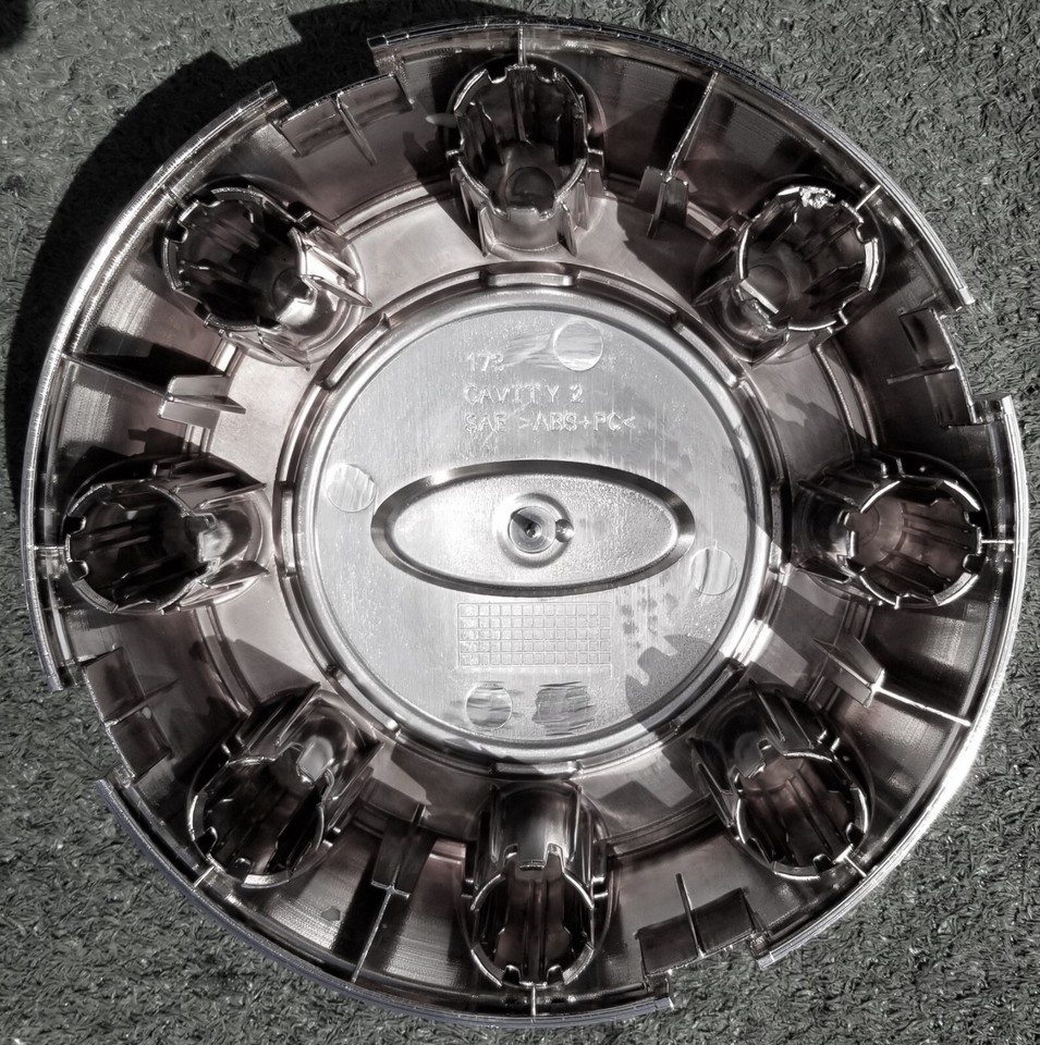Factory Ford F250 Chrome Wheel CENTER CAP OEM F-250 F250SD F350 Rear ...