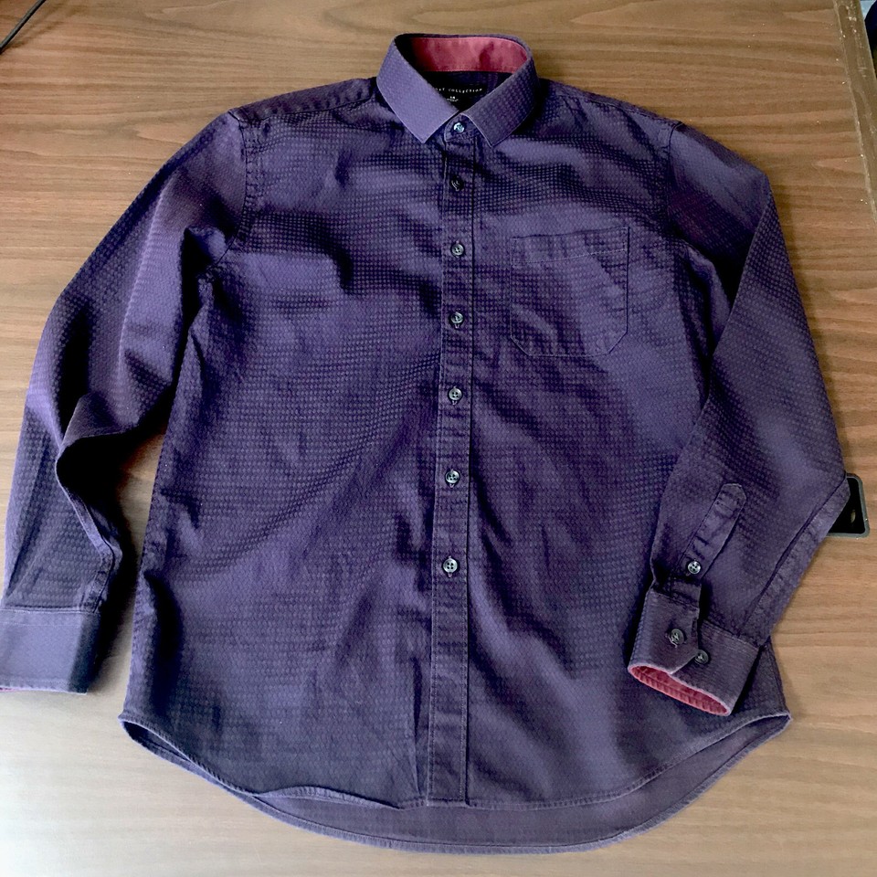 Boy's Report Collection Diamond Pattern Dress Shirt, Size 14 - 27 ...