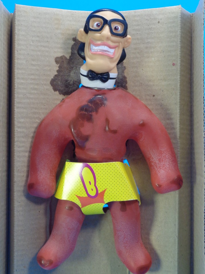 VINTAGE STRETCH ARMSTRONG BOBBY GOMA FIGURE (RED VERSION) BOXED * SULC ...