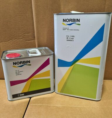 Norbin 2K HS Clear Kit 7.5lt, Made By BASF. Automotive Paint | eBay