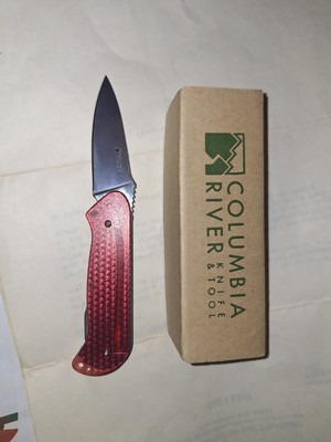 CRKT Rollock Knife, Red handle, NIB | eBay