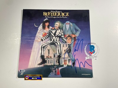 DANNY ELFMAN SIGNED VINYL BEETLEJUICE Beckett Authentication (ALBUM ...