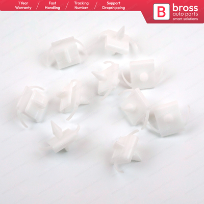 Bross Auto Parts BCF5014 10 Pieces Side Skirt Clip 51711959929 for BMW ...