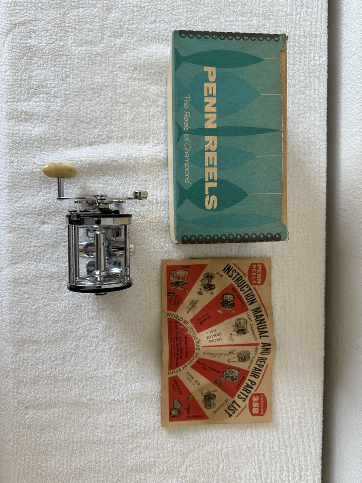Penn Surfmaster 200. Cleaned & Lubrcated. Vintage Penn Paperwork & Box ...