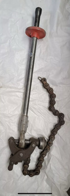 RIDGID Model 206 Cast Iron Chain Soil Pipe Cutter Snapper 1 1/2” - 6 ...