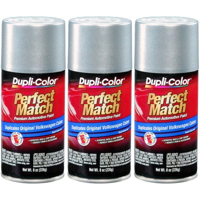 Duplicolor BVW2039 (3-Pack) Aerosol Paint Volkswagen LA7W Metallic ...