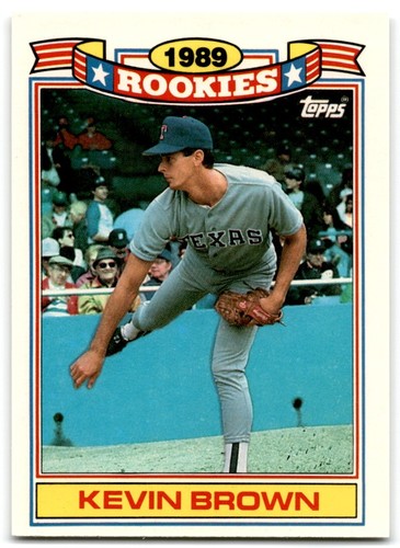 1990 Topps Glossy Rookies Kevin Brown Rookie Texas Rangers #5 | eBay