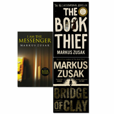 Markus Zusak 3 Books Set The Book Thief, Bridge of Clay, I Am the ...