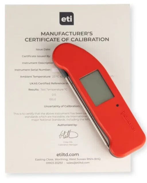 Meat Probe Thermometer Food ETI Thermapen One Catering Digital Folding ...