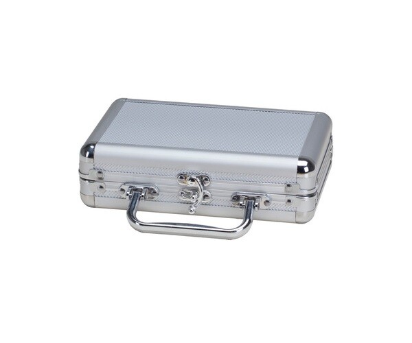 Dominoes Double 6 Six Color Dot Professional Size Cards & Dice Aluminum ...