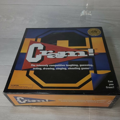 New Cram! Cram The Game 2001 MOJO BOARD GAME NIB Factory Sealed | eBay