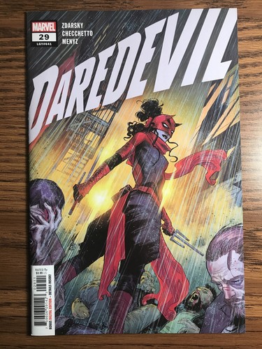 DAREDEVIL 29 NM/NM+ ELEKTRA BULLSEYE Checchetto Cover MARVEL COMICS ...