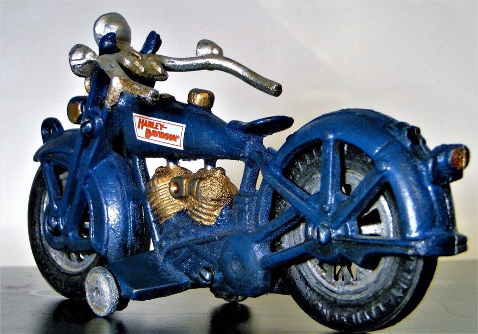 Harley Davidson Tether Motorcycle Midget Race Bike Car 1920s Racer Gold ...
