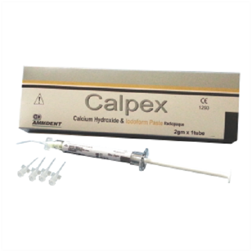 4 X Ammdent Dental Calpex Calcium Hydroxide with Iodoform Paste ...