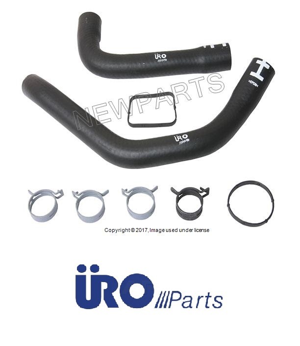 For Jaguar X-Type 2002-2008 Upper Radiator Coolant Hose Kit URO ...