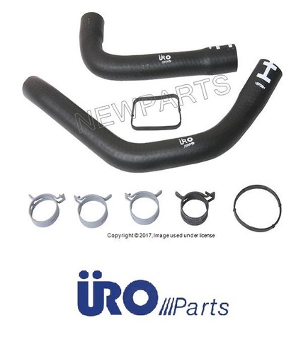 For Jaguar X-Type 2002-2008 Upper Radiator Coolant Hose Kit URO ...