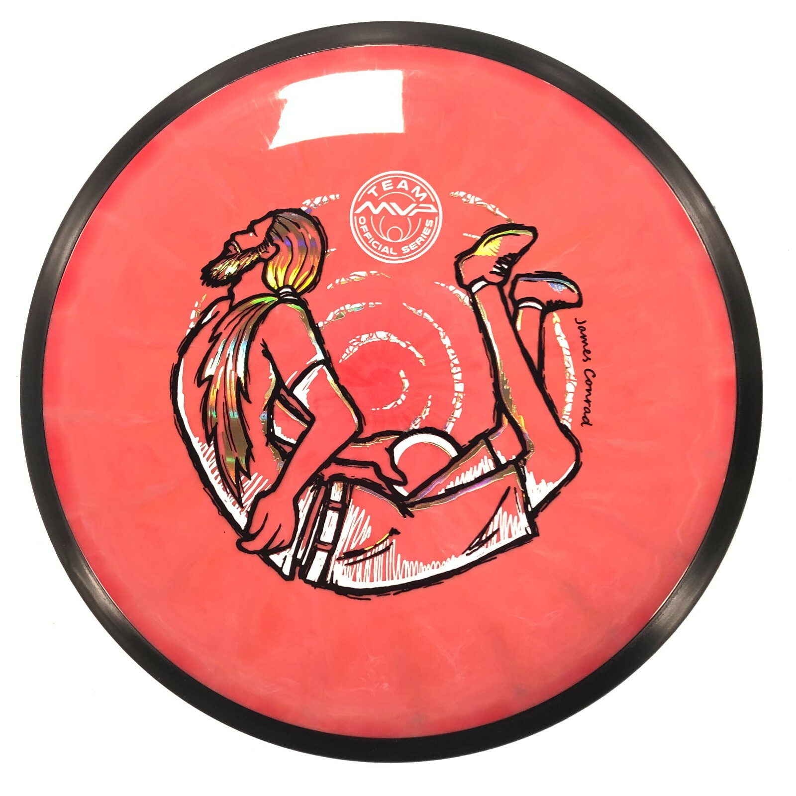 DISC GOLF MVP NEUTRON BENDY JAMES CONRAD VOLT FAIRWAY DRIVER 173g PINK ...