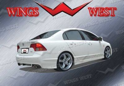 2006-2008 Honda Civic 4dr VIP Rear Bumper FOR | 890913 | Wings West ...