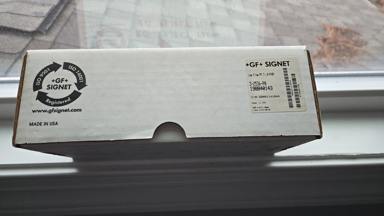 SIGNET 3-2536-P0 Paddlewheel Flowmeter - Blue for sale online | eBay