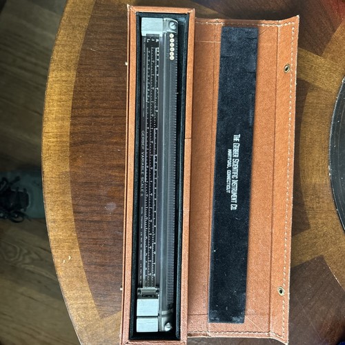 GERBER SCIENTIFIC INSTRUMENT. GERBER VARIABLE SCALE (TPOO71008) | eBay