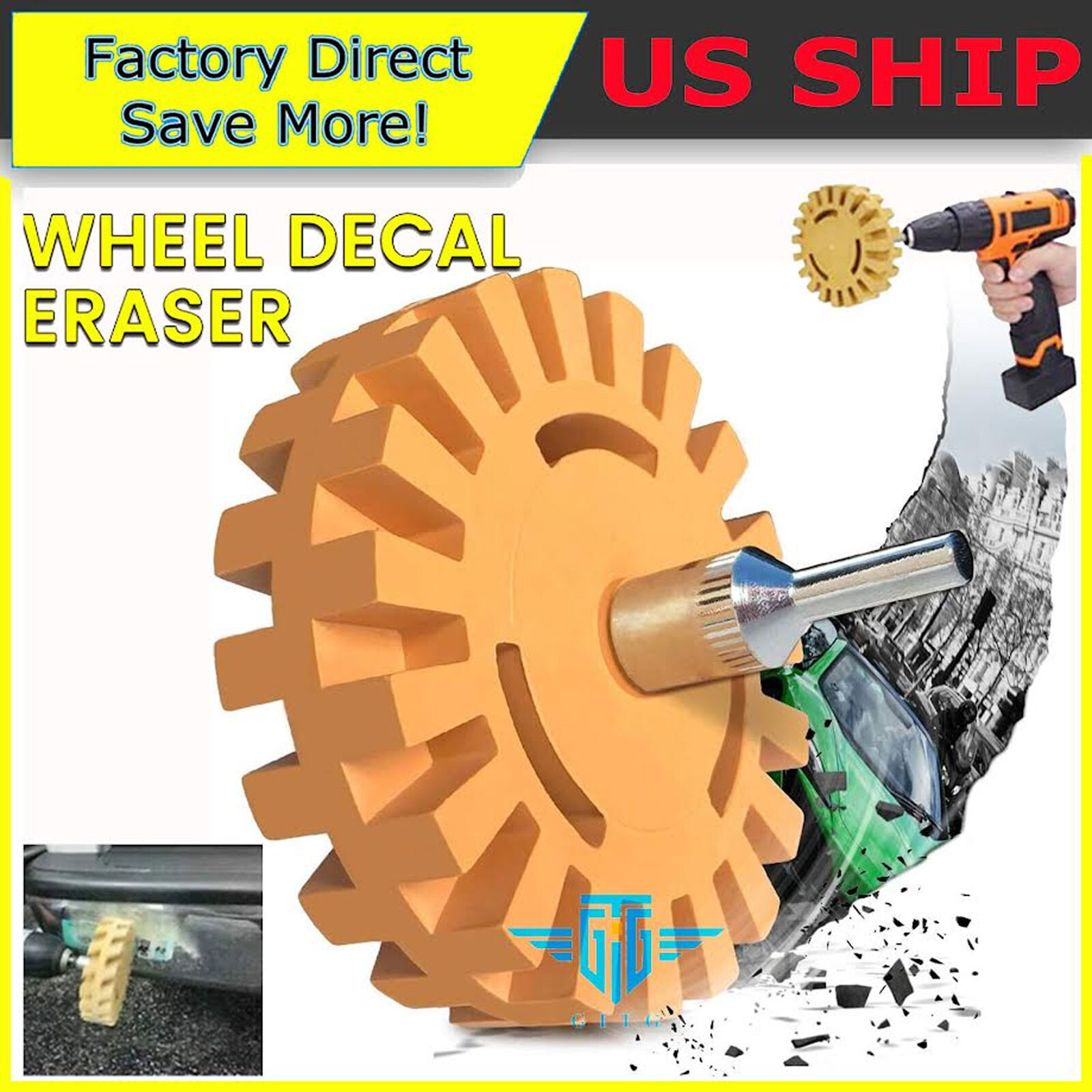 Eraser Wheel
