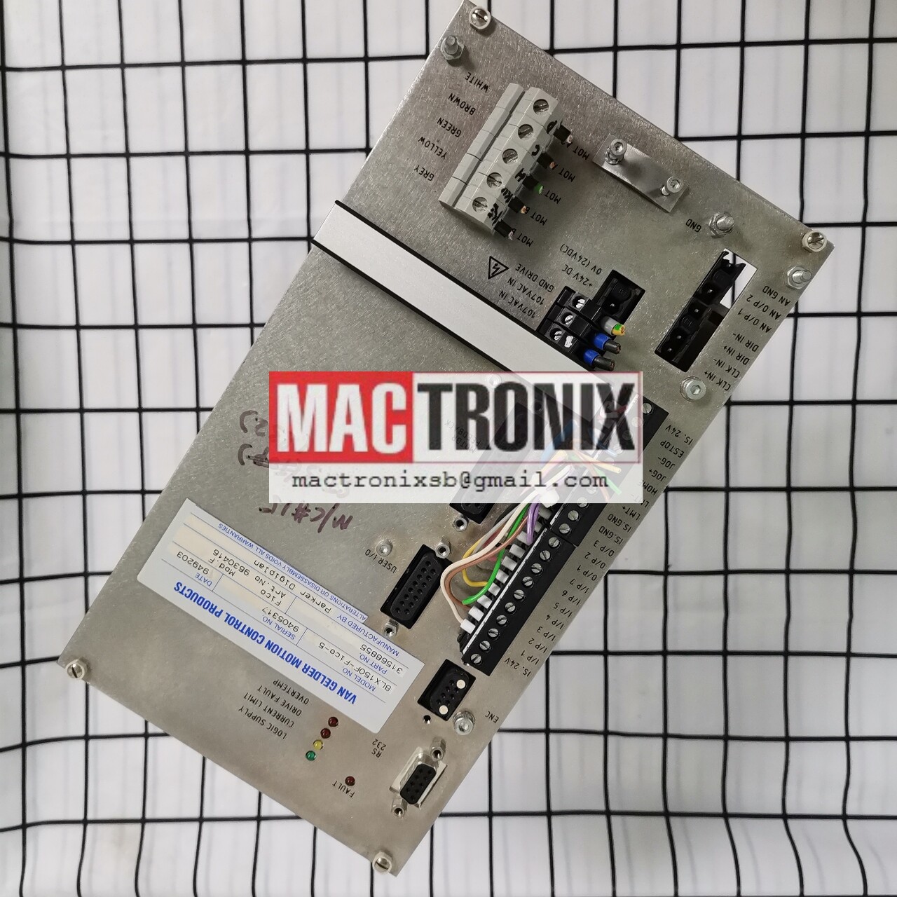 Parker BLX150F-FICO-3 / BLX150F-FICO-4 / BLX150F-FICO-5 Servo Drive For ...