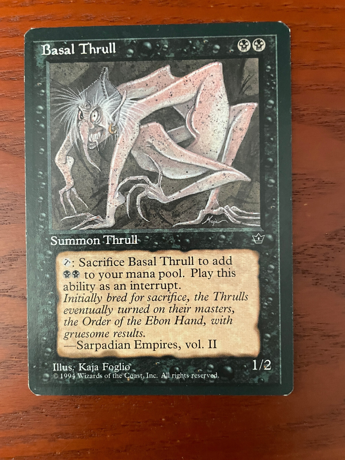 MTG Basal Thrull SINGLE USED EXCELLENT CONDITION SEE PHOTOS Multiple ...