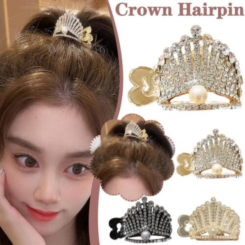 Crown Hairpin Create Noble and Elegant Temperament SHIP FAST | eBay