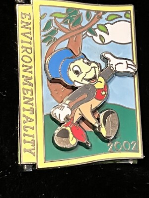 Disney’s Environmentality Pin 2002 Cast Exclusive LE 7000. Jiminy ...
