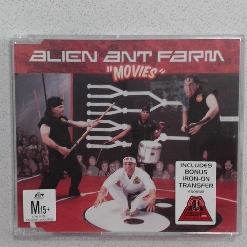 ALIEN ANT FARM MOVIES 2001 AUSTRALIAN LIMITED EDITION WITH A IRON ON ...