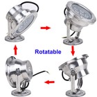 Outdoor LED Submersible Light Underwater Lamp Waterproof 12V Aquarium ...