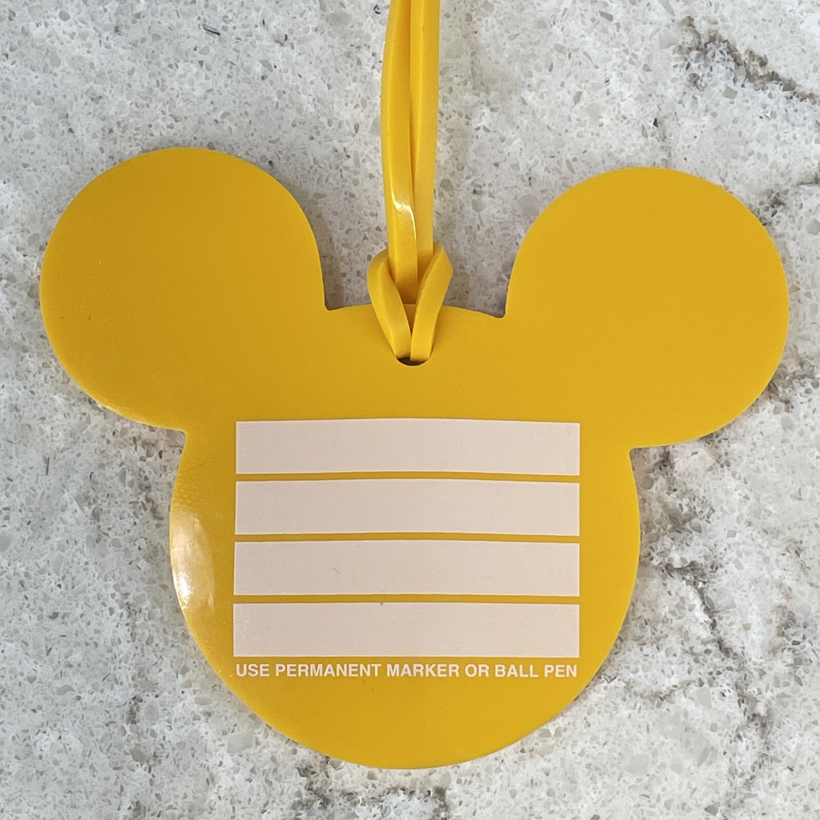Disney Magic Kingdom Club Gold Card Luggage Tag Vintage 1999 Excellent ...