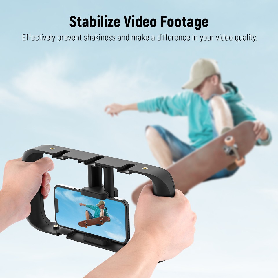 NEEWER Smartphone Video Rig Phone Video Film Maker Stabilizer Grip ...