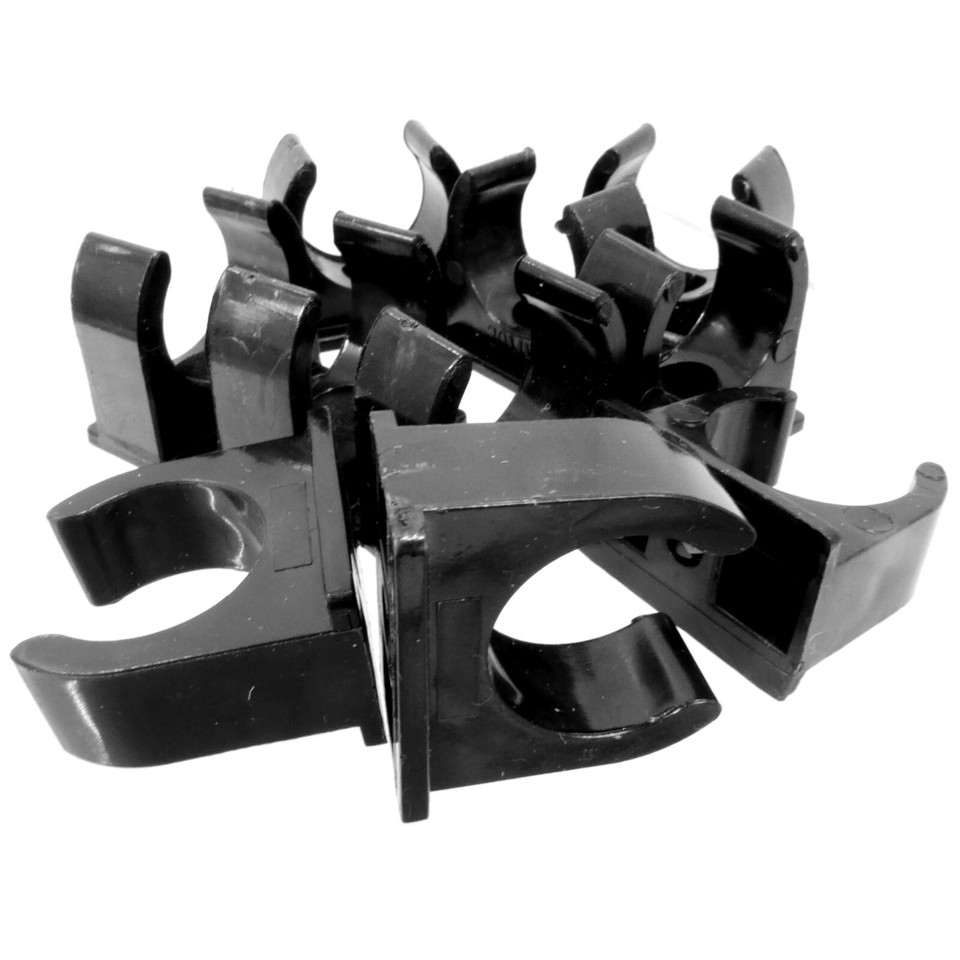 20mm Black Flexible Conduit with Clips and Glands Contractor Pack 10 ...