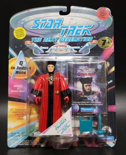 Star Trek The Next Generation Q In Judges Robes 5" AF Playmates 1994 ...