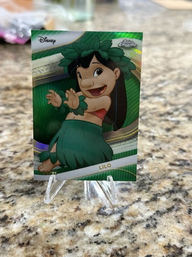 2025 Disney Topps Chrome Lilo 26/99 Green Color Match!! | eBay