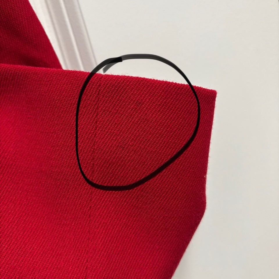 Vtg LRL Ralph Lauren Womens 8P Blazer Red Crest Crown Gold Buttons ...