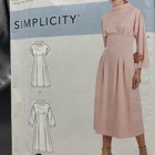 Simplicity R10743 Women's Knit Dress Midi Length Uncut Sz 6-14 | eBay