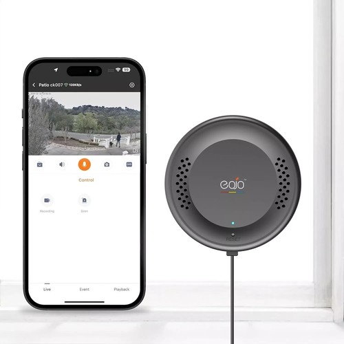 3MP 2K Window Camera,2.4GHz & 5GHz WiFi Indoor Cameras for Home 1 Pack ...