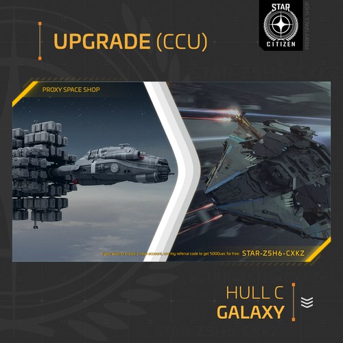 Star Citizen - RSI GALAXY - UPGRADE - (CCU) | eBay