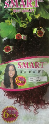 Malaysian Curly Hair 6Bundles synthetic Hair Weave Tight Curly(color ...