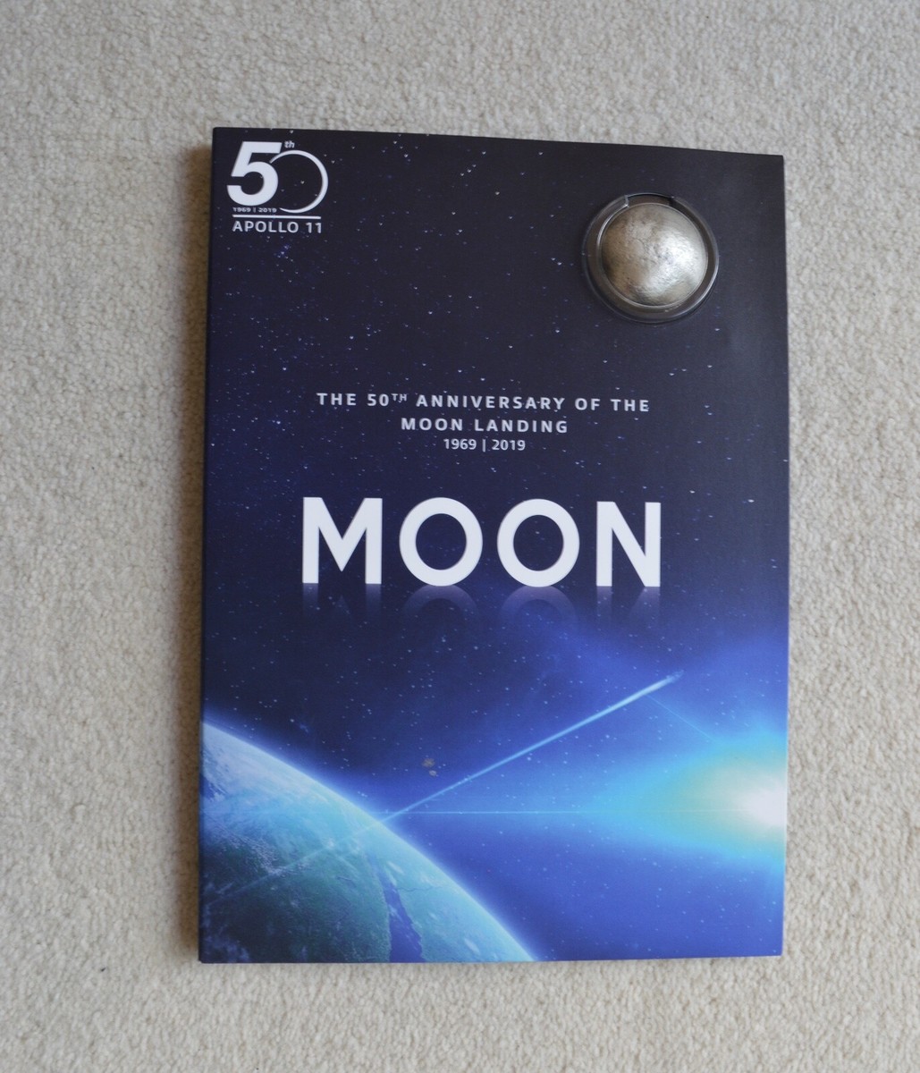 50th Anniversary Apollo Moon Landing Commemorative Coin Set W Display
